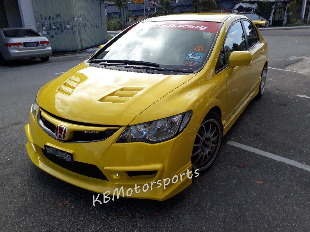 Honda Civic FD2R TypeR Bodykit Set With Spray Color, Car Accessories ...