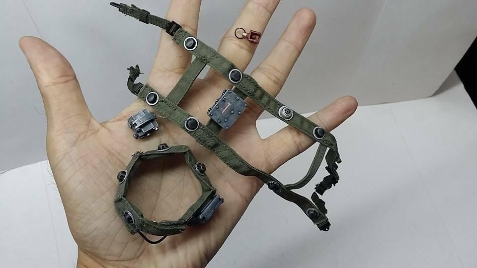 Hot Toys 1/6 Scale US Army Ranger SAF MILES System for 12" figure ...