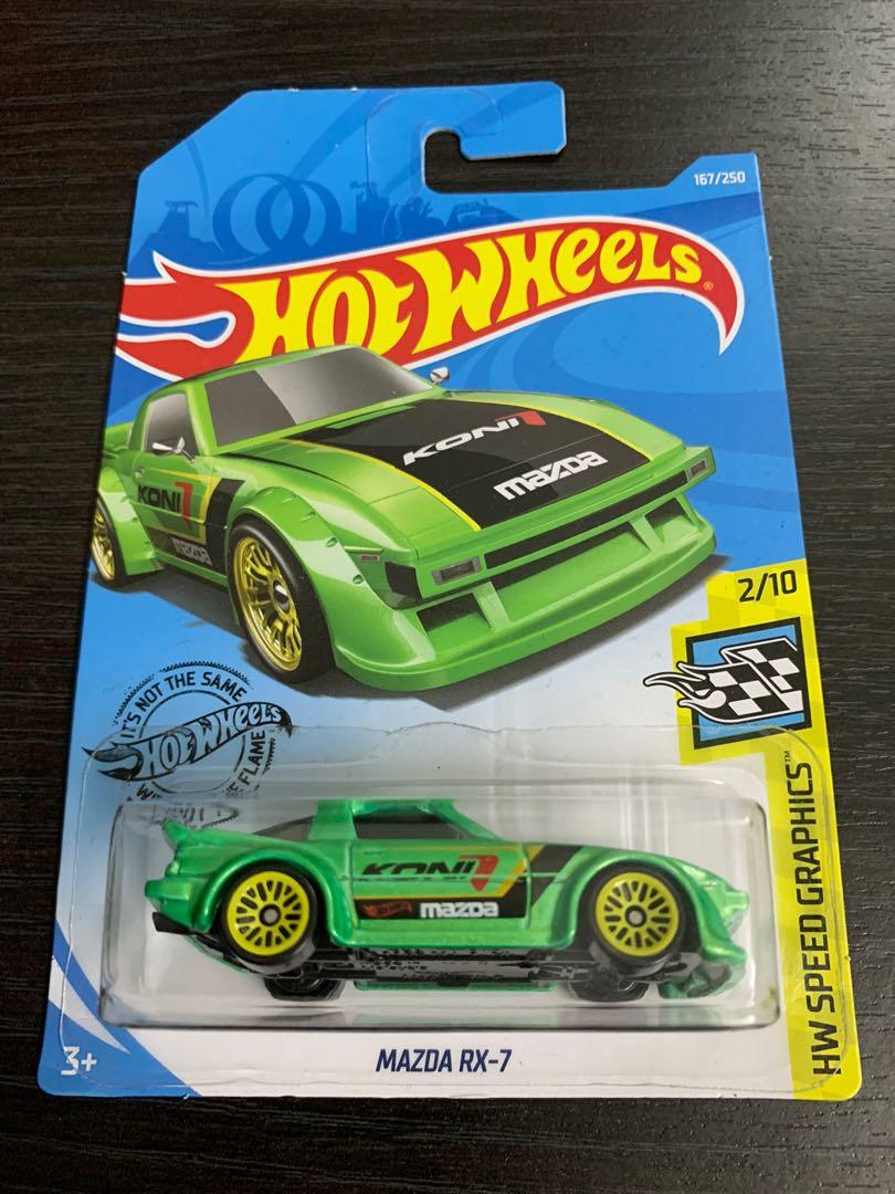 Hotwheels Maxda RX-7, Hobbies & Toys, Toys & Games on Carousell
