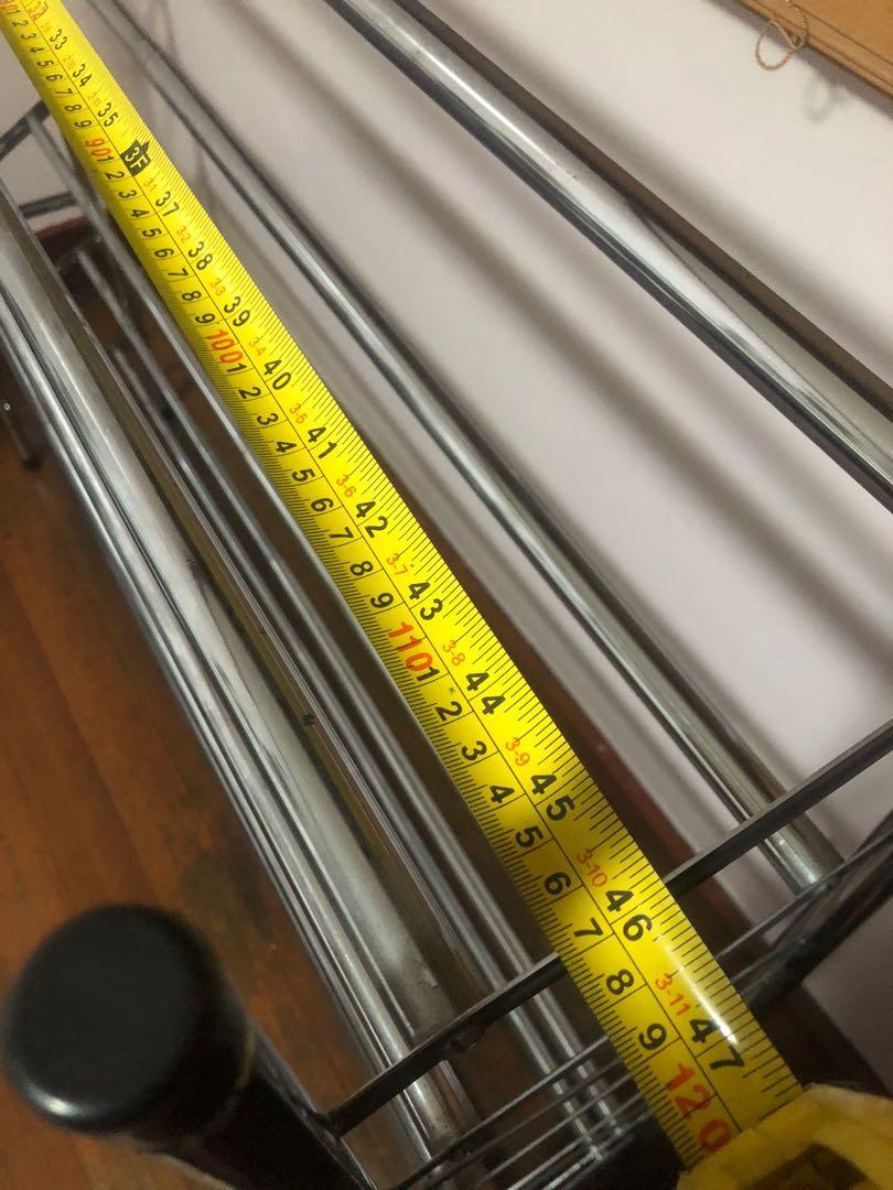 IKEA 6-TIER RETRACTABLE STACKABLE CHROME SHOE RACK, Furniture & Home ...