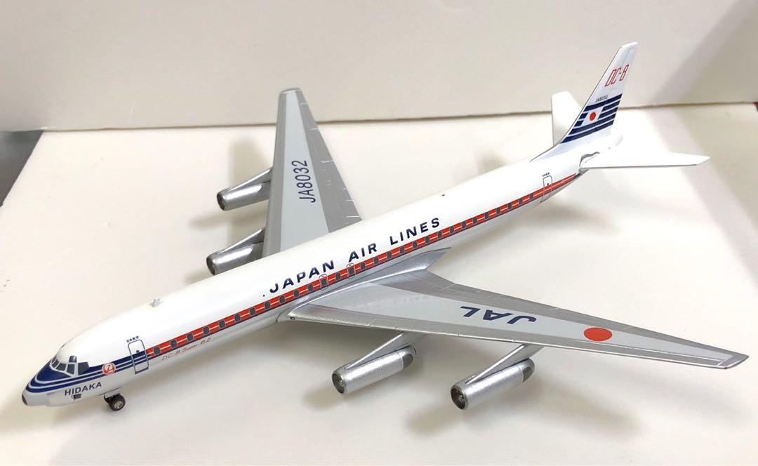 INFLIGHT 200 JA8032 JAPAN AIR LINES JAL DC-8 DIECAST MODEL (BUY), 興趣及遊戲 ...