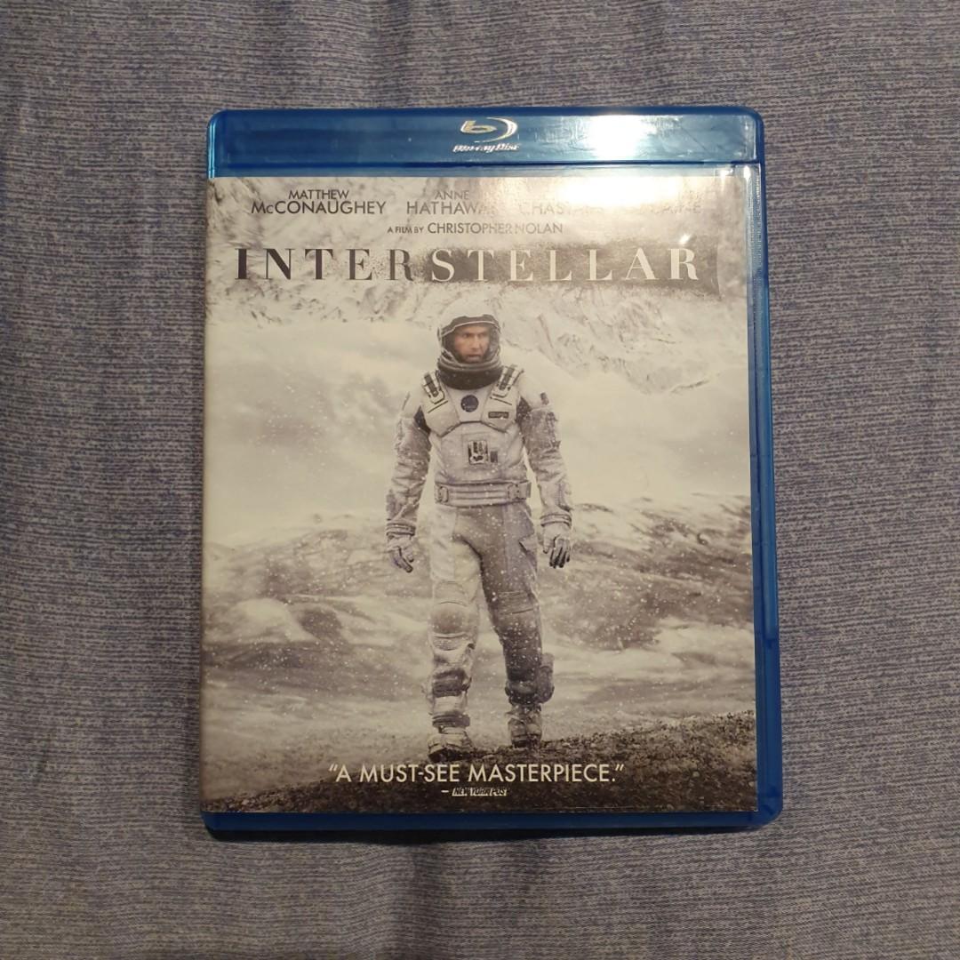 Interstellar Blu-ray + DVD, Hobbies & Toys, Music & Media, CDs & DVDs ...