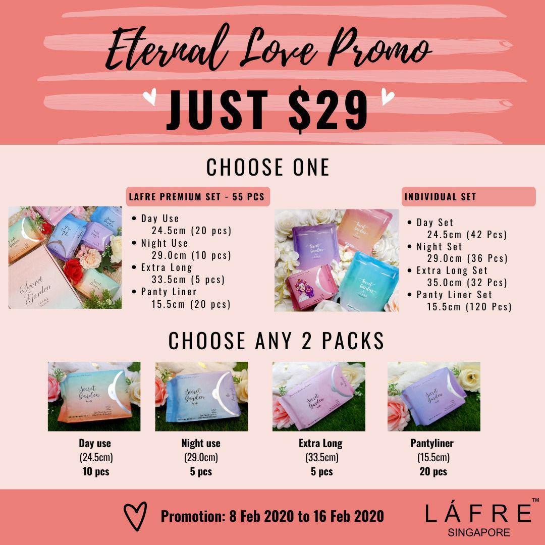 Lafre Sanitary Pad, Women's Fashion, New Undergarments & Loungewear on ...