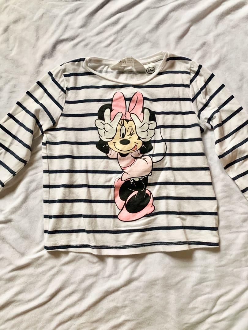 Minnie Mouse Long-sleeves, Babies & Kids, Babies & Kids Fashion on ...
