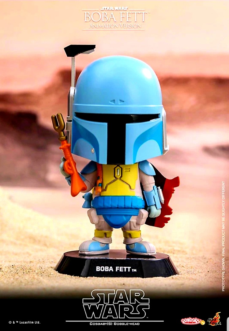 MISB Holiday Special Edition Hot Toys Cosbaby Boba Fett ( Animation ...