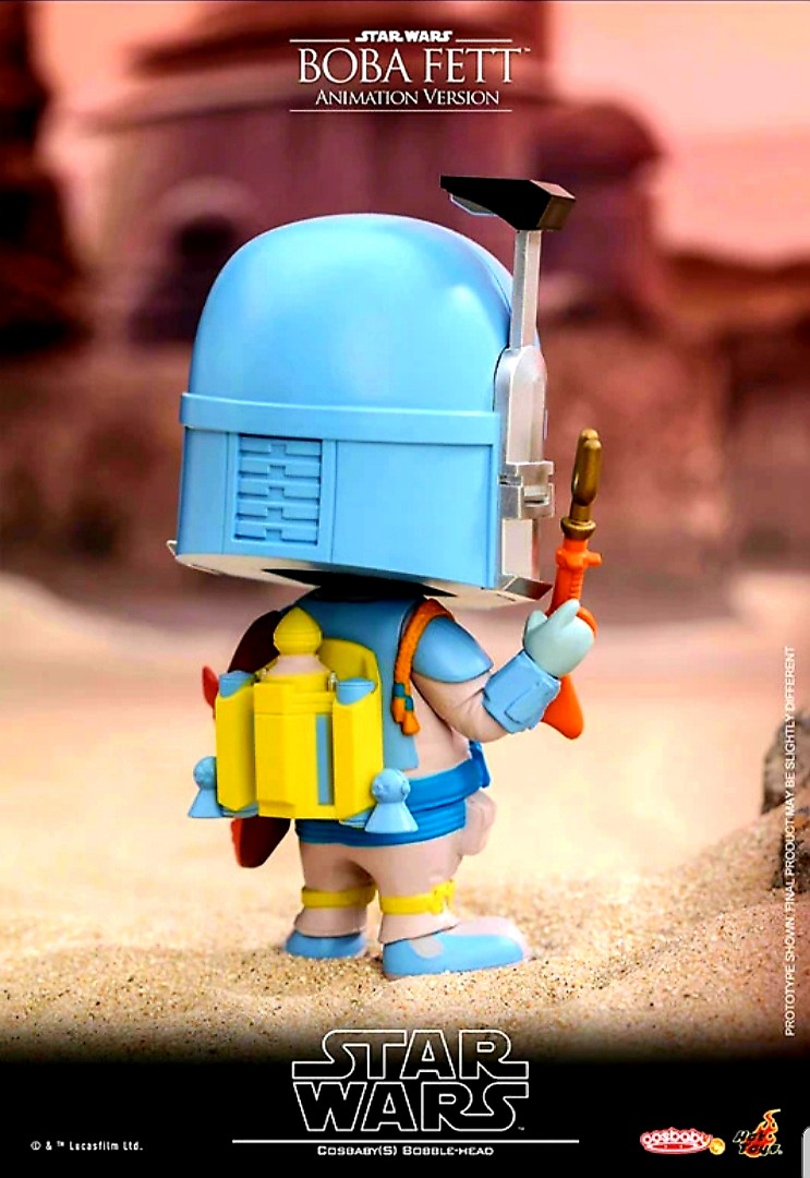 MISB Holiday Special Edition Hot Toys Cosbaby Boba Fett ( Animation ...