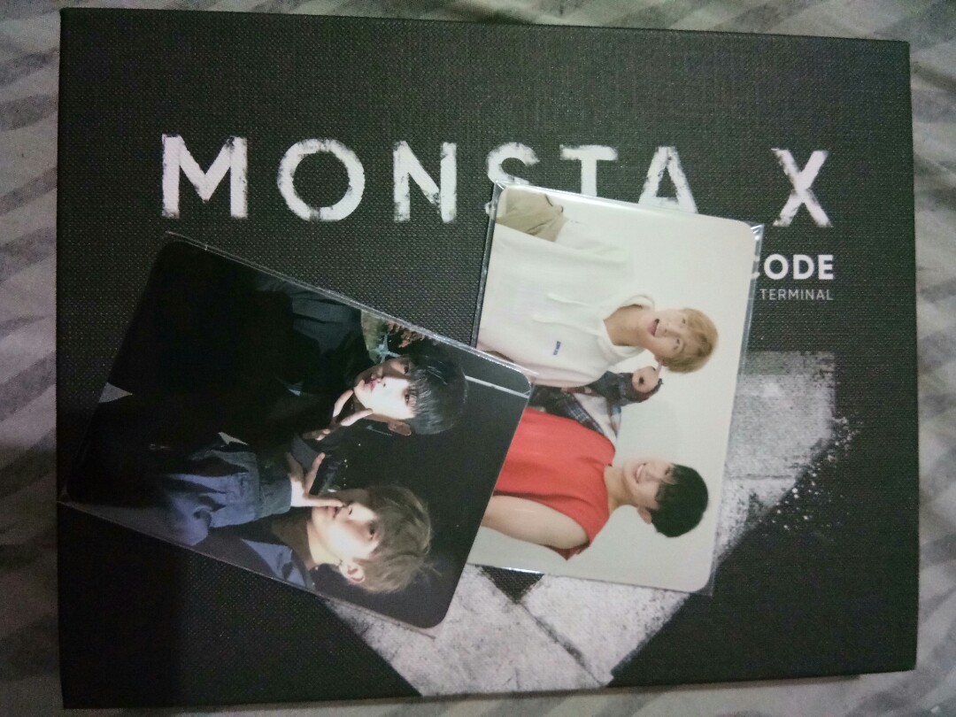 Monsta X The Code Protocol Terminal Ver Album With Photocards Hobbies And Toys Memorabilia