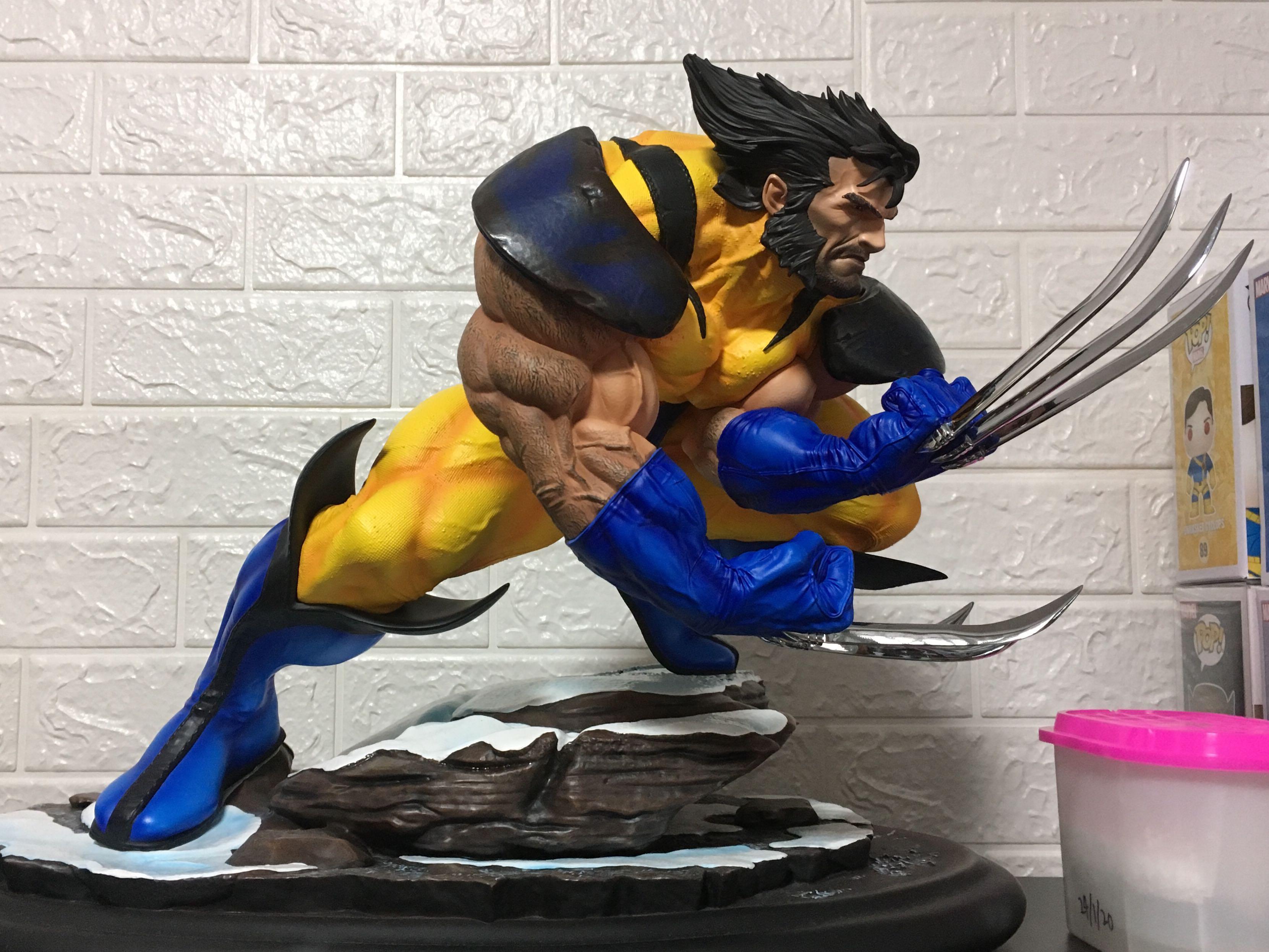 MVC Wolverine Statue, Hobbies & Toys, Toys & Games on Carousell