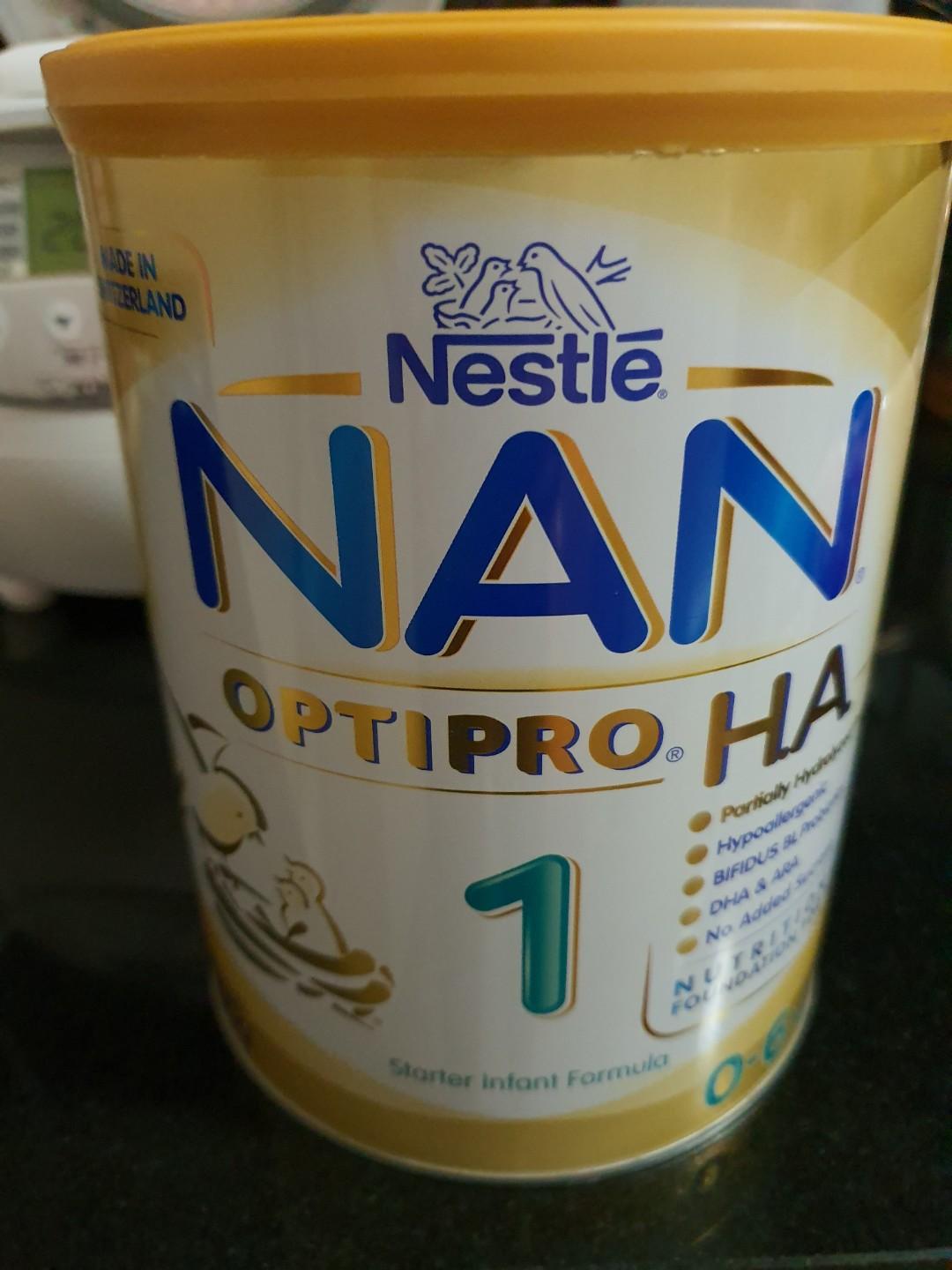 NESTLE Nan HA Formula Milk, Babies & Kids, Nursing & Feeding, Weaning ...