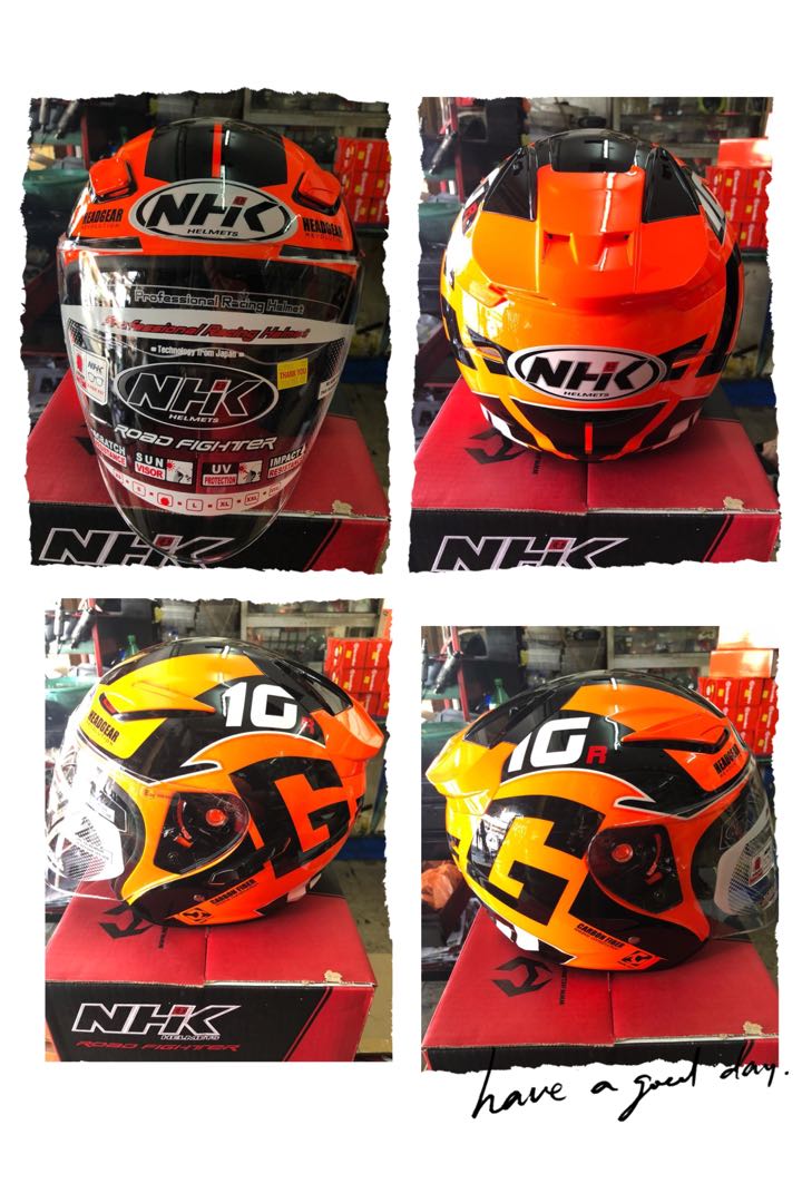 NHK Helmet, Motorcycles, Motorcycle Apparel on Carousell