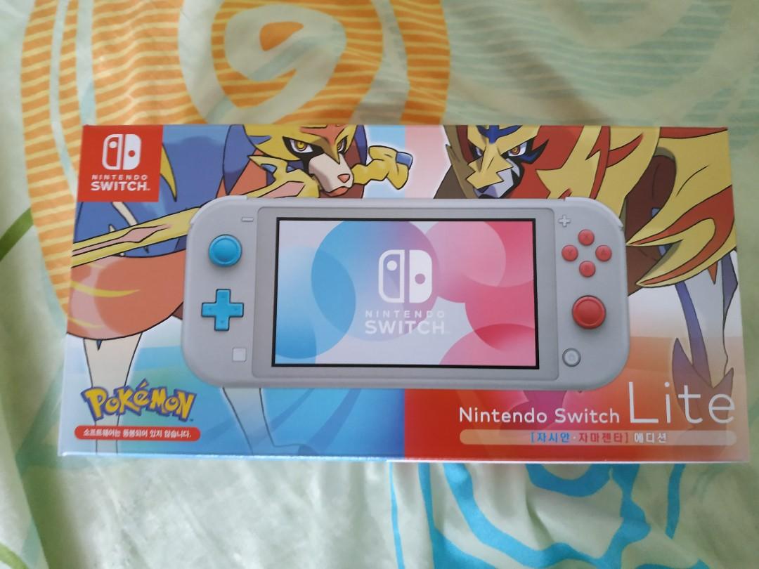 Nintendo Switch Lite Pokemon edition, Video Gaming, Video Games ...