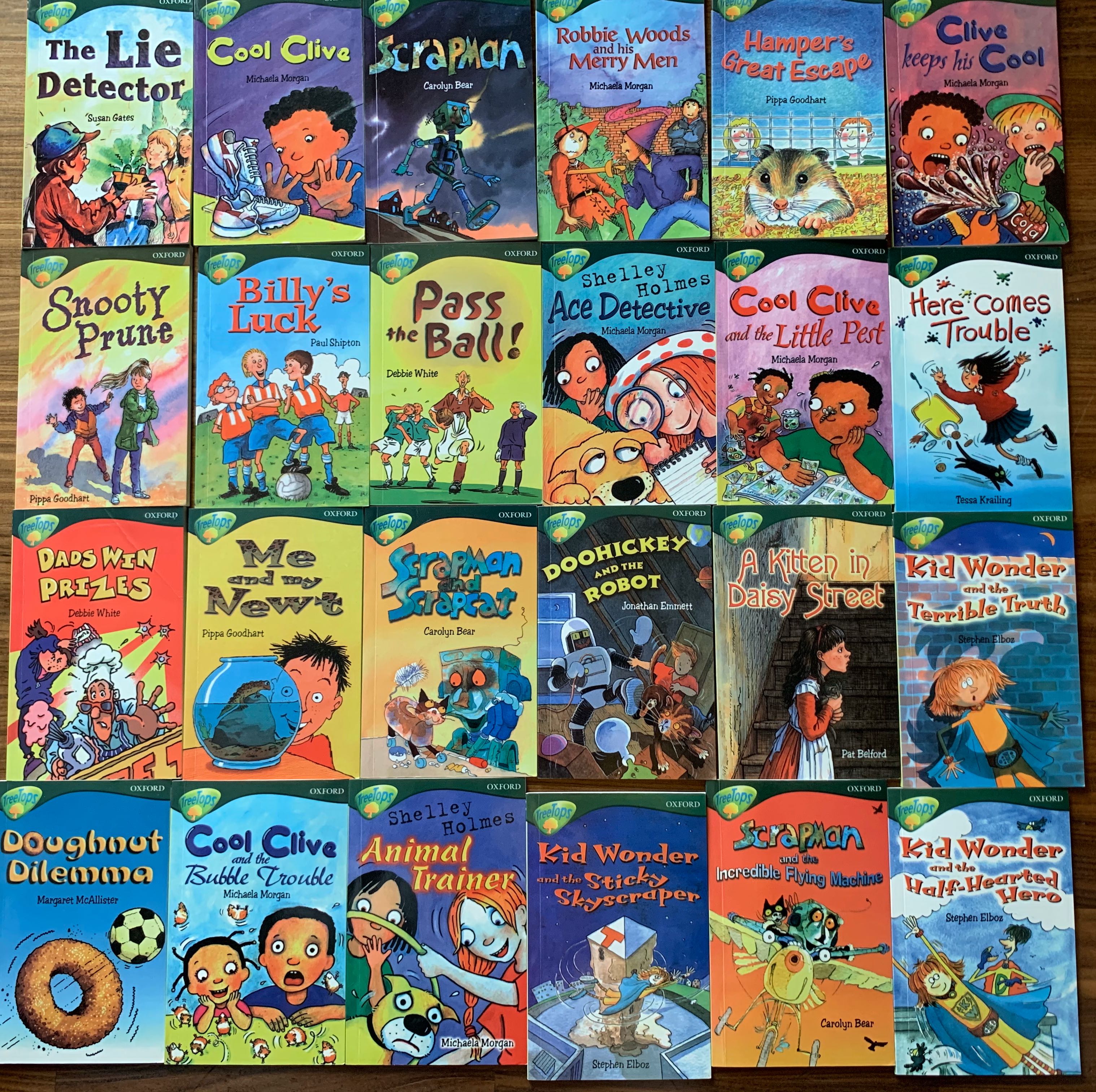 Oxford Treetop (stage12) 24 children story books, Hobbies & Toys, Books ...