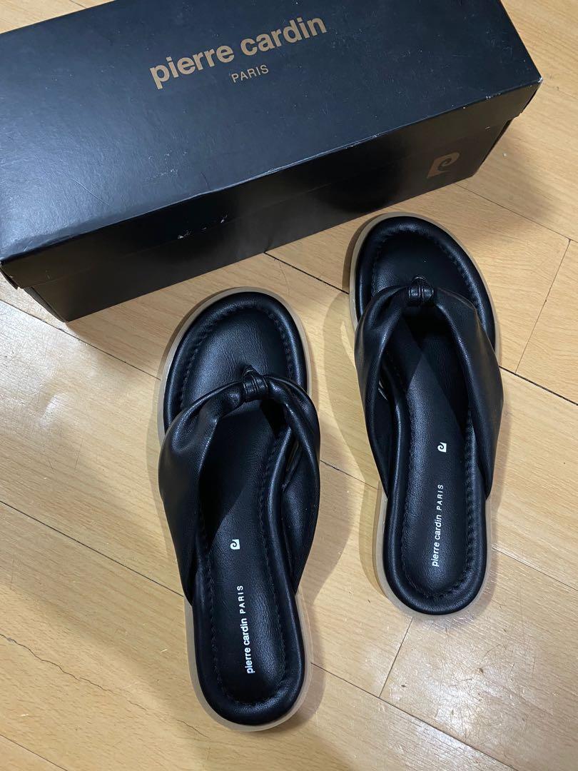 NEW PIERRE CARDIN Sandals, Women's Fashion, Footwear, Flats & Sandals ...