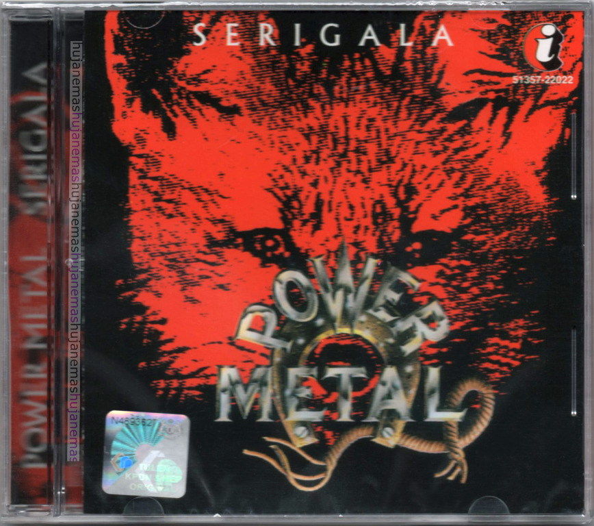 POWER METAL (Indonesia Heavy Metal Band) - Serigala 1995 ORIGINAL CD ...
