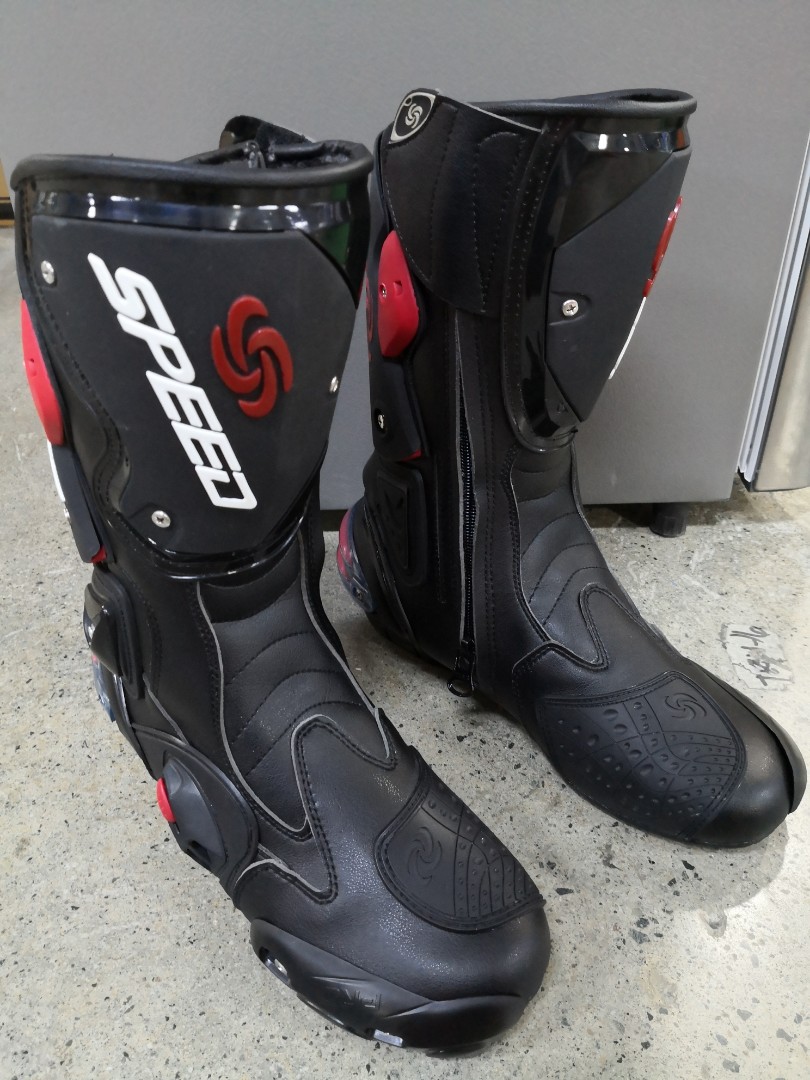 speed riding boots, Motorbikes, Motorbike Parts & Accessories, Helmets ...