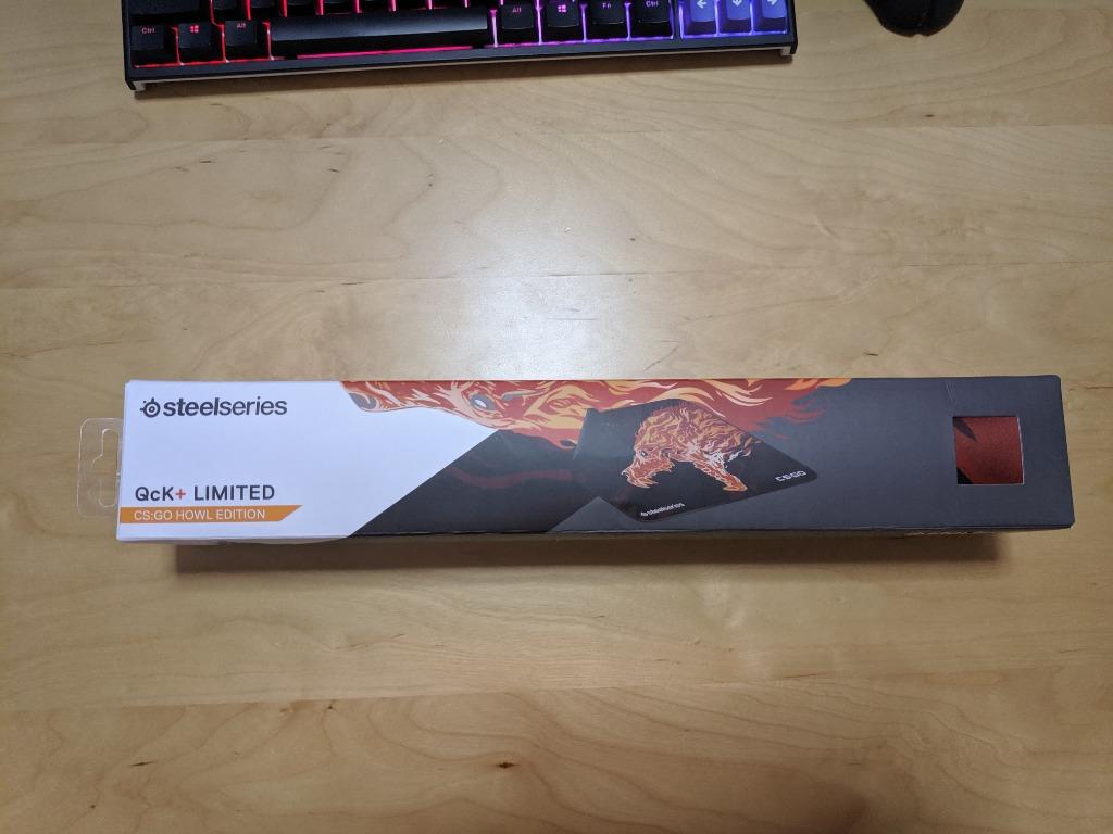 STEELSERIES QCK+ LIMITED CS:GO HOWL EDITION large gaming mousepad ...