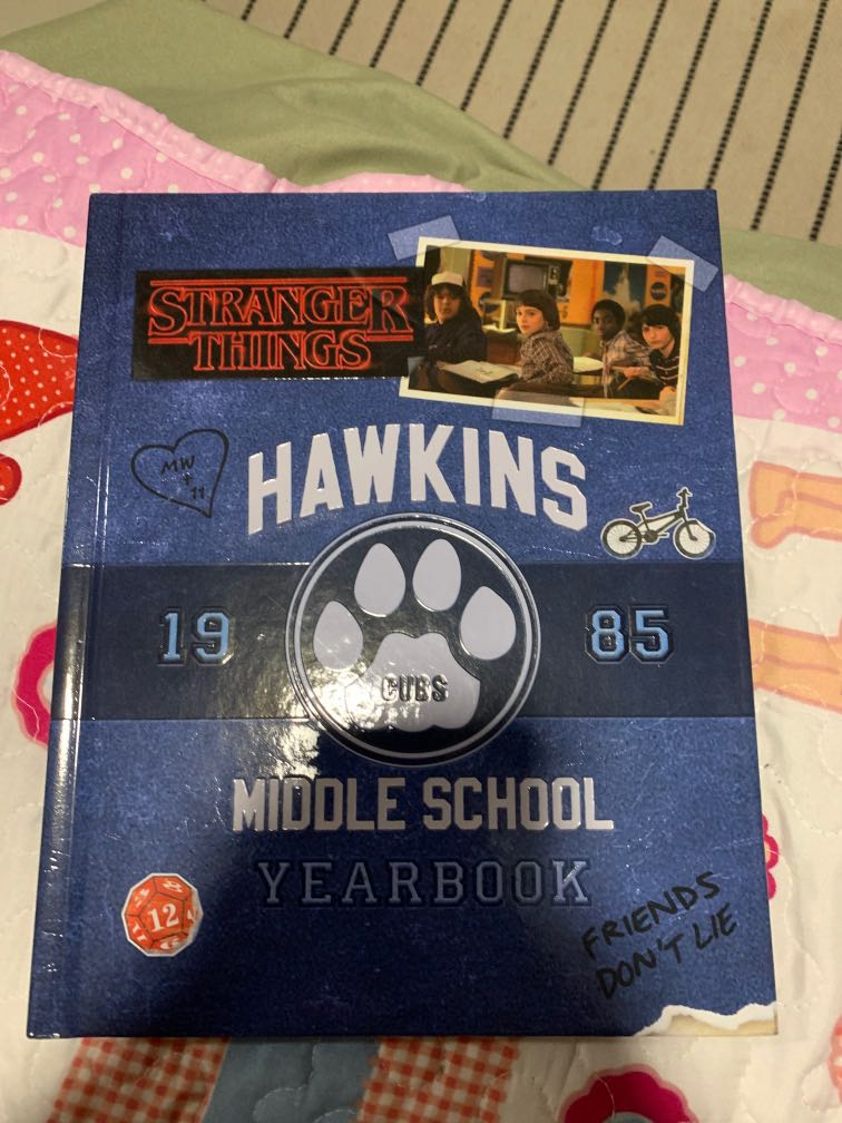 Stranger Things School Yearbook, Hobbies & Toys, Books & Magazines ...