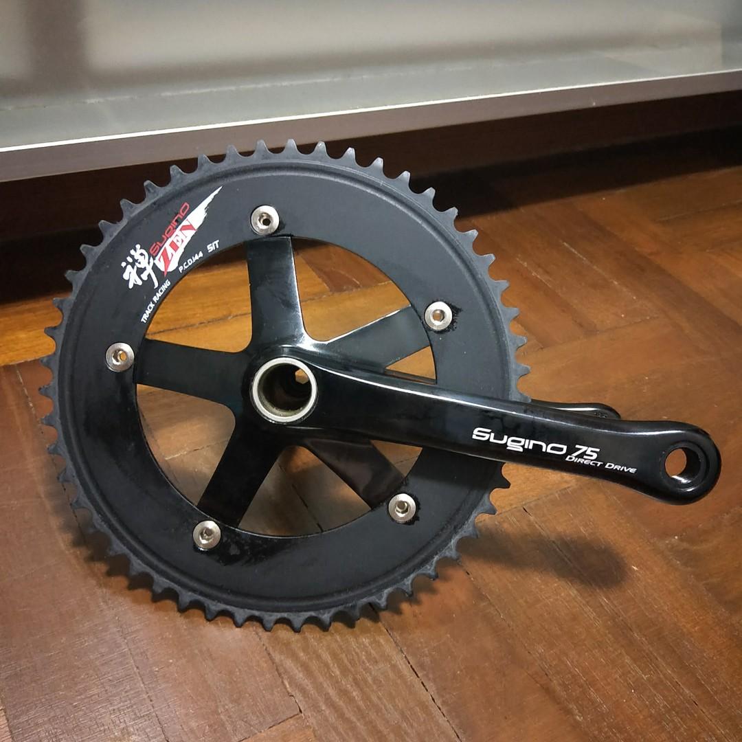 Sugino 75 Direct Drive 2 Crankset, Bicycles & PMDs, Bicycles, Fixies on ...