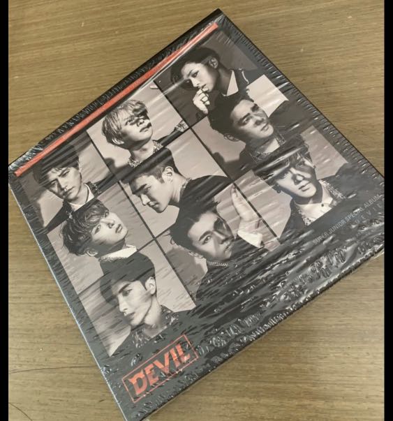 Super junior Devil CD 加 小咭一張（始源/藝聲/厲旭/強仁）, 興趣及遊戲, 收藏品及紀念品, 韓流 - Carousell