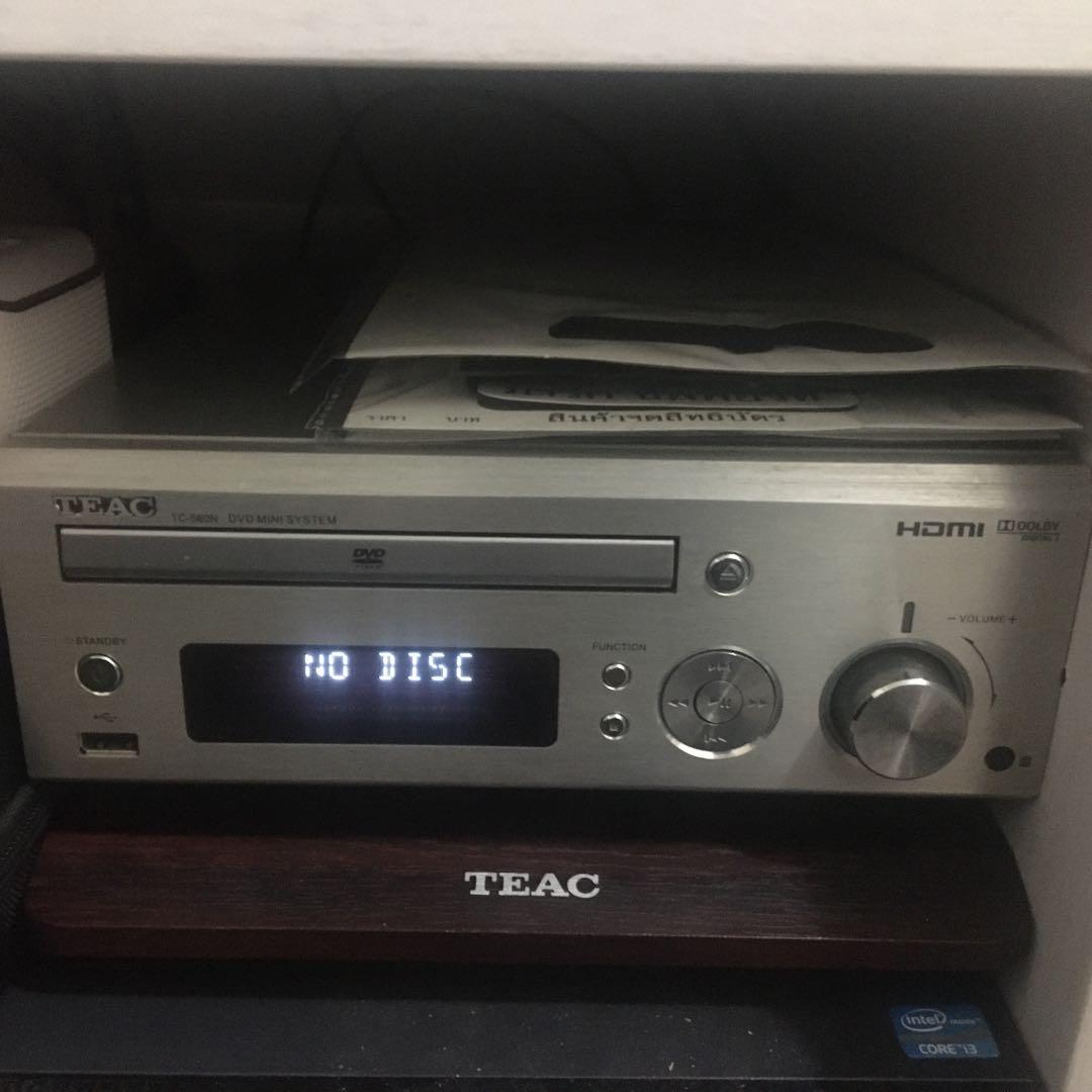 Teac TC 560N DVD MIni system, 家庭電器, 電視 & 其他娛樂, 藍光及播放器 - Carousell