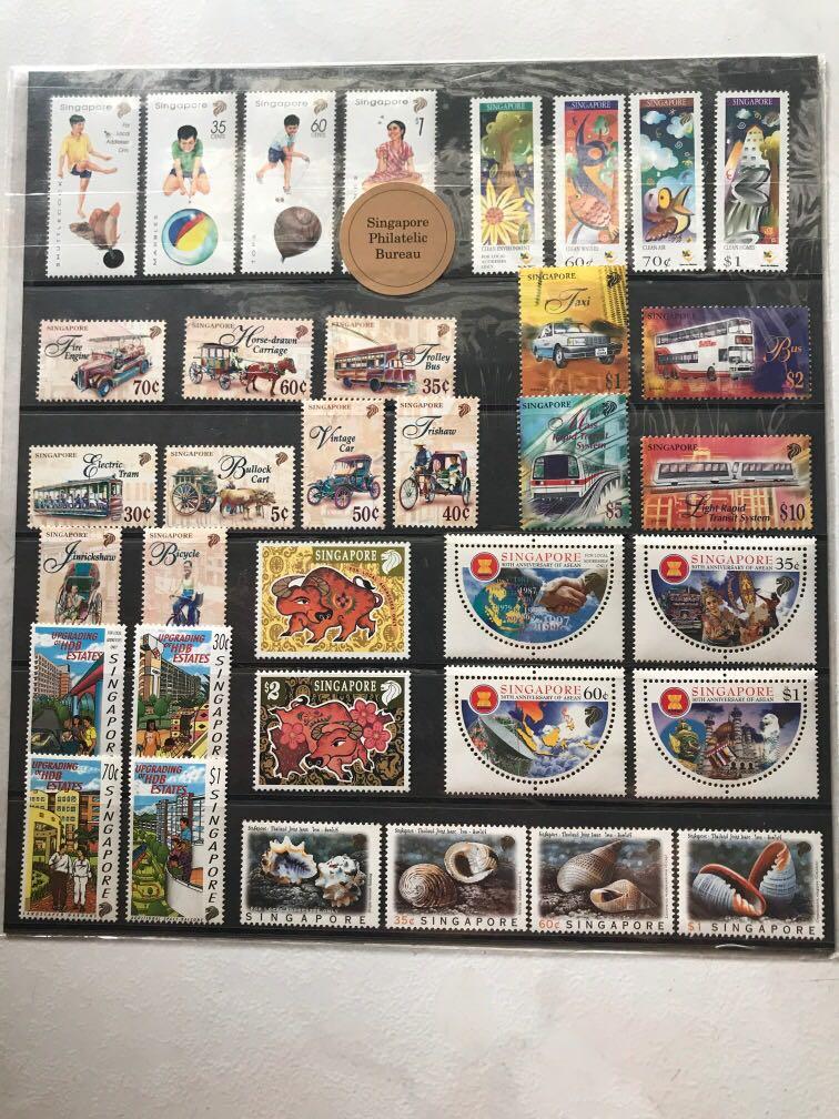 The 1997 collection of Singapore Stamps, Hobbies & Toys, Memorabilia & Collectibles, Stamps ...