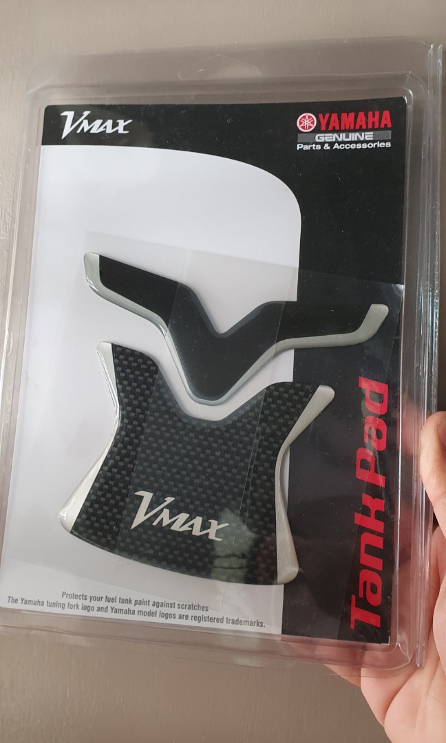 V Max Tank Pad, Motorcycles, Motorcycle Accessories on Carousell