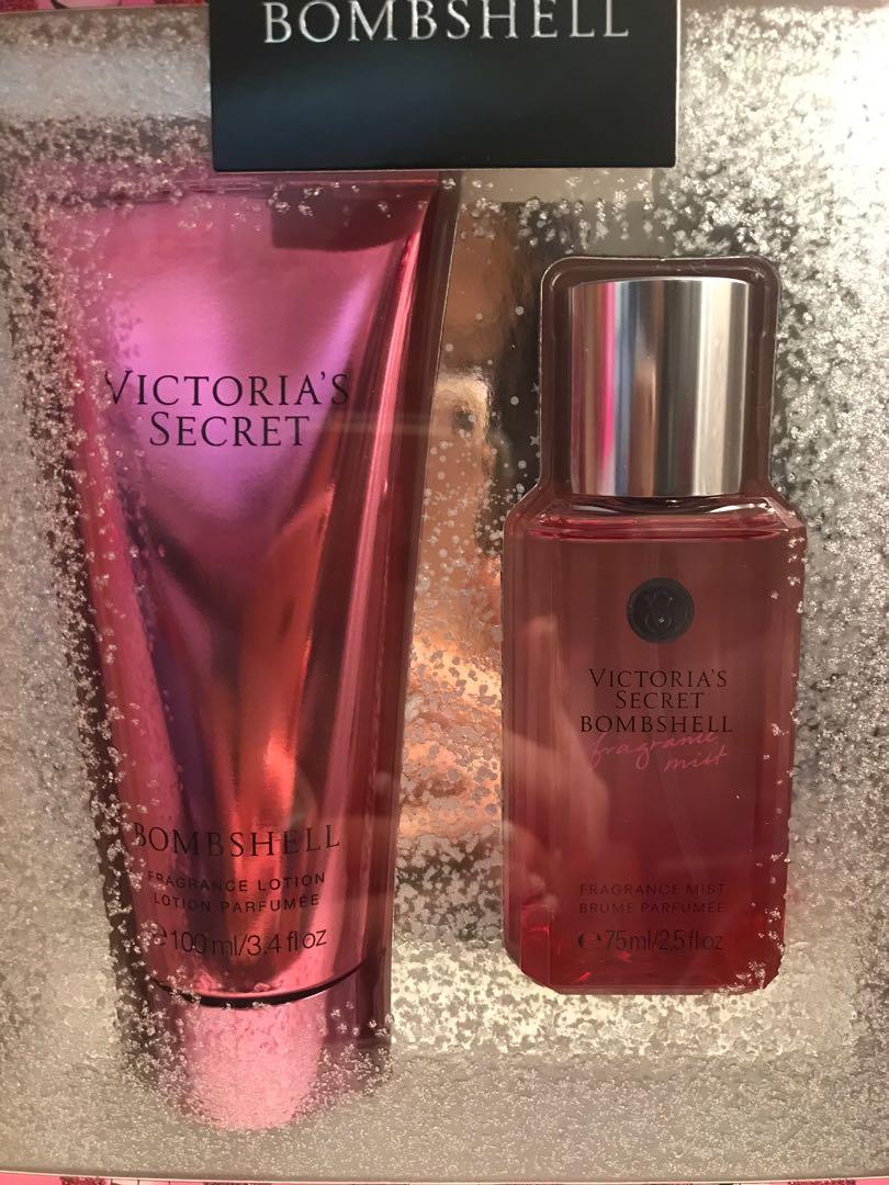 Victorias Secret Bombshell set, Beauty & Personal Care, Fragrance ...