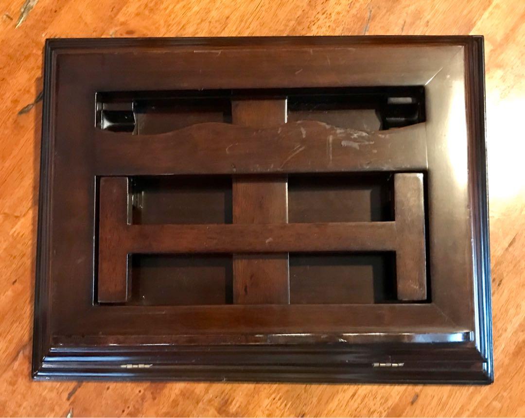 Vintage The Bombay Company wooden Rotating Display Stand USA, Furniture ...