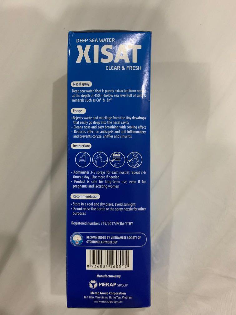 XISAT Nasal Spray, Health & Beauty, Face & Skin Care on Carousell