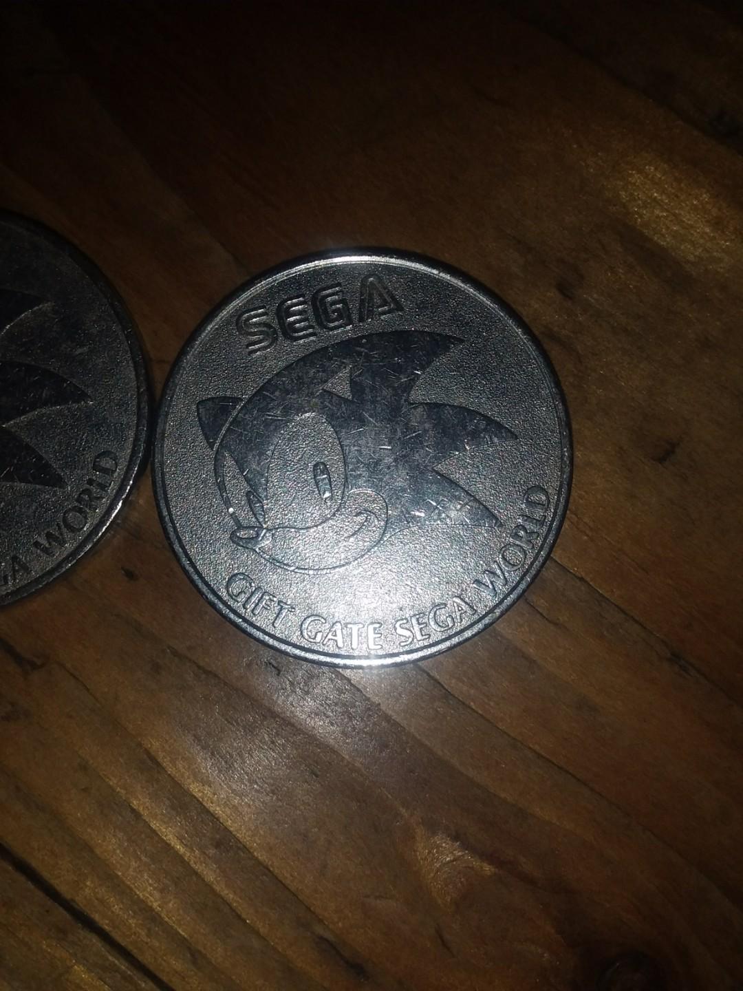 90s sega/ giftgate sonic the hedgehog tokens lot, Hobbies & Toys ...