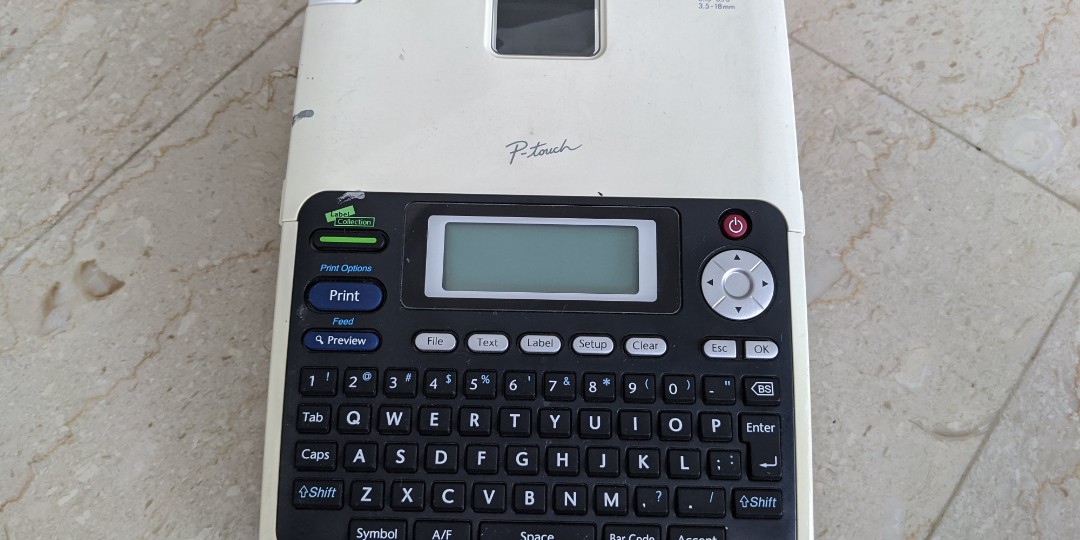 Brother P-Touch PT-2030, Computers & Tech, Printers, Scanners & Copiers ...