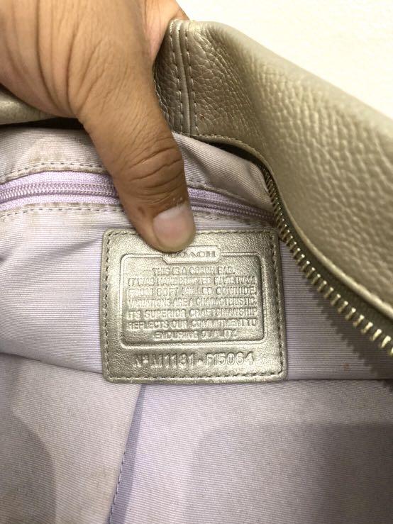 COACH F15064 Duffel Shoulder Bag Leather, Luxury, Bags & Wallets on ...