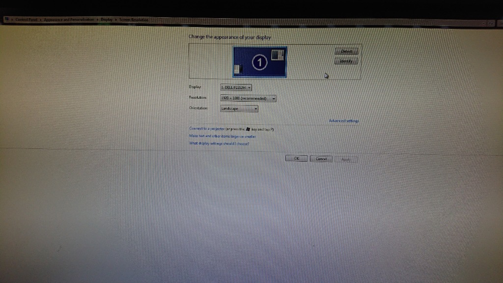 Dell P2212 P2212Hb 22 inch wide screen, full HD screen, FHD, 1920x1080 ...