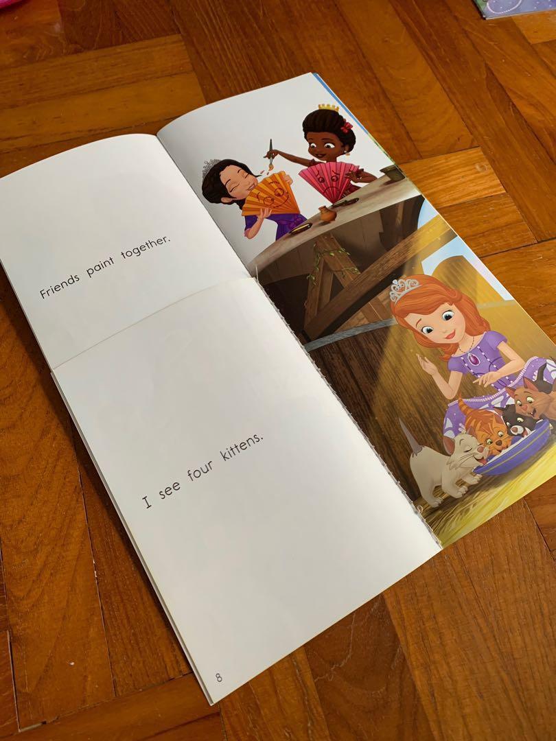 Disney Learning Reading Adventures Sofia the First books (Level Pre-1) - 10 different titles ...