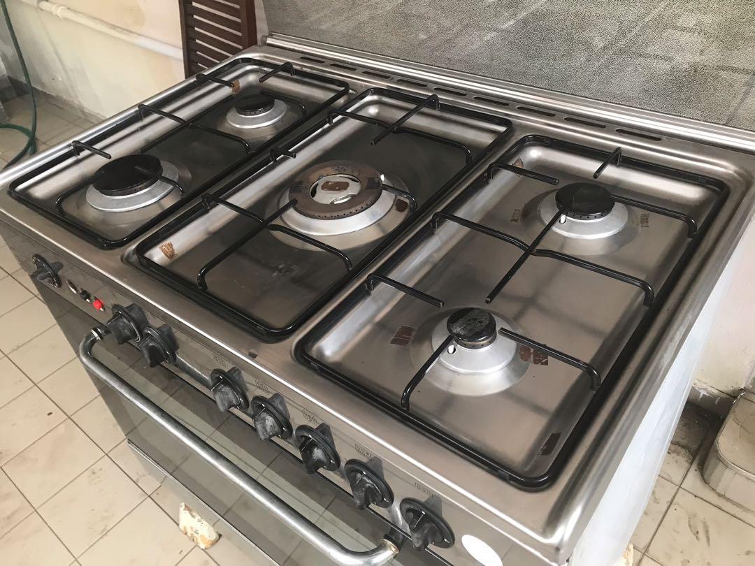 Gas oven and 5 stove - Supra brand, TV & Home Appliances, Kitchen ...