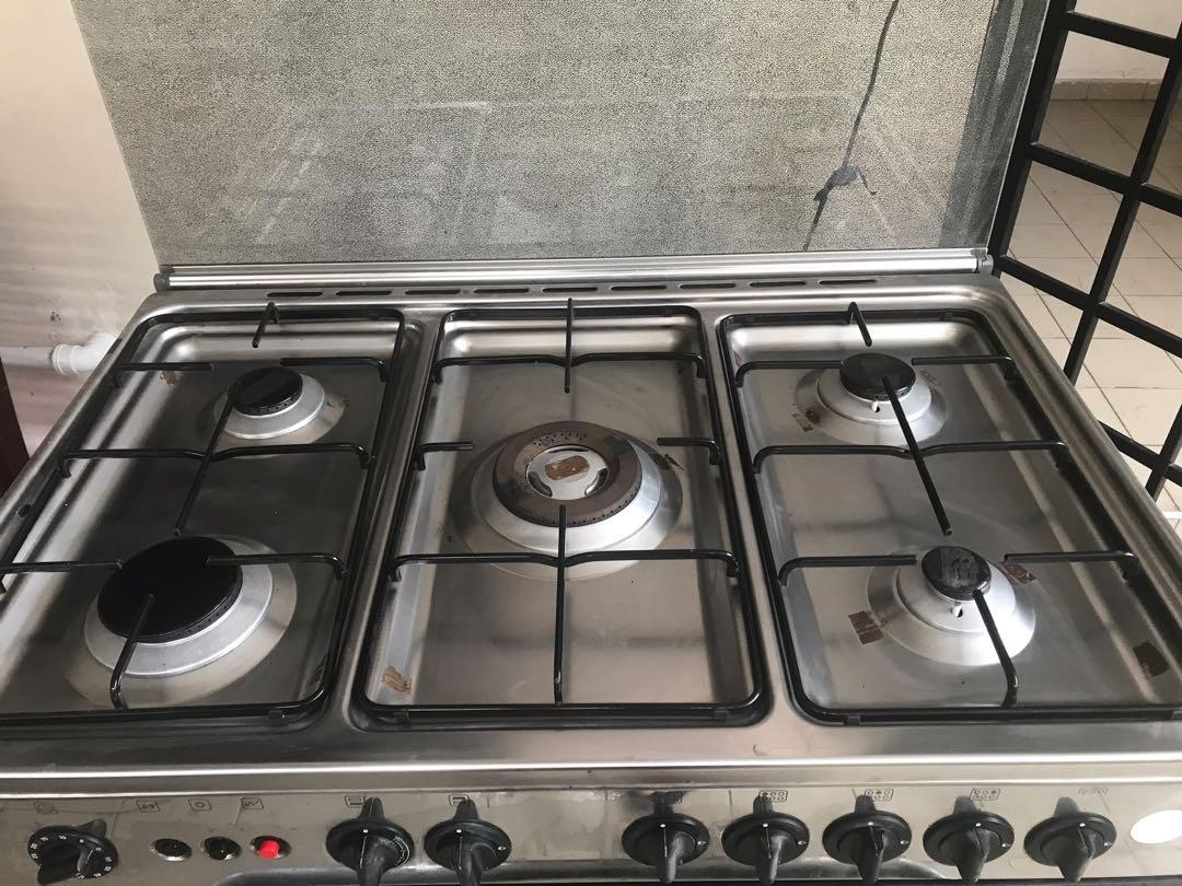 Gas oven and 5 stove - Supra brand, TV & Home Appliances, Kitchen ...