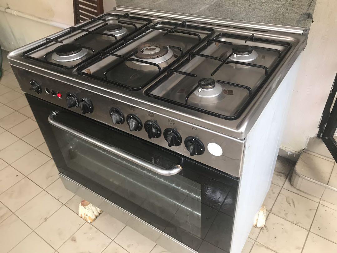 Gas oven and 5 stove - Supra brand, TV & Home Appliances, Kitchen ...