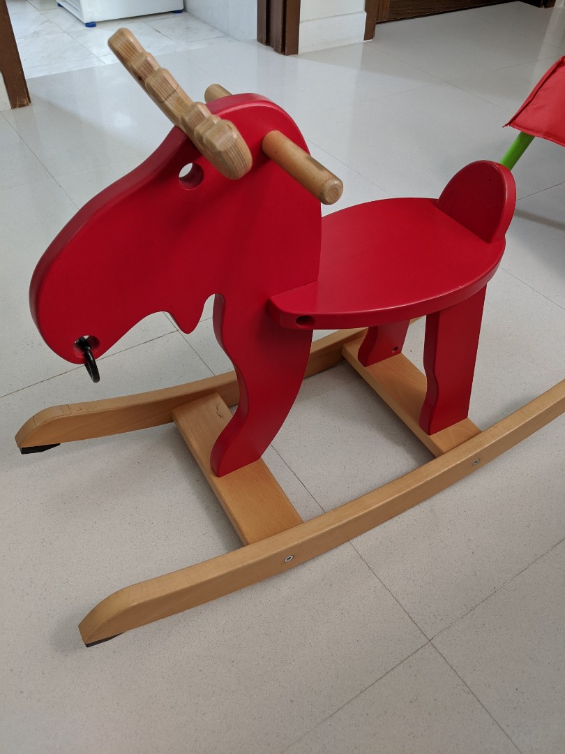 Ikea Rocking Moose, Babies & Kids, Baby Nursery & Kids Furniture, Kids ...