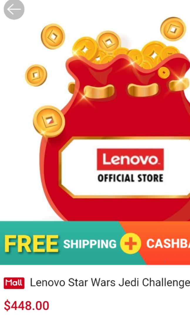 [CNY SPECIAL] LENOVO Star Wars Jedi Challenges, Video Gaming, Gaming Accessories, Interactive ...