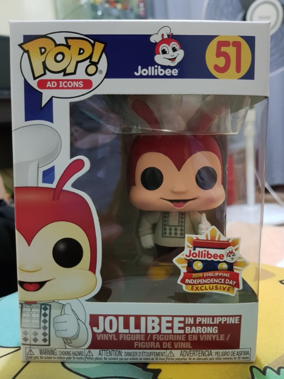 Jollibee in Philippine Barong Funko Pop with Box Protector, Hobbies ...