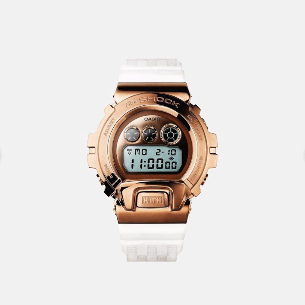 KITH X G-SHOCK GM6900 ROSE GOLD , kith gm6900 , kith dw6900 , G-SHOCK ...