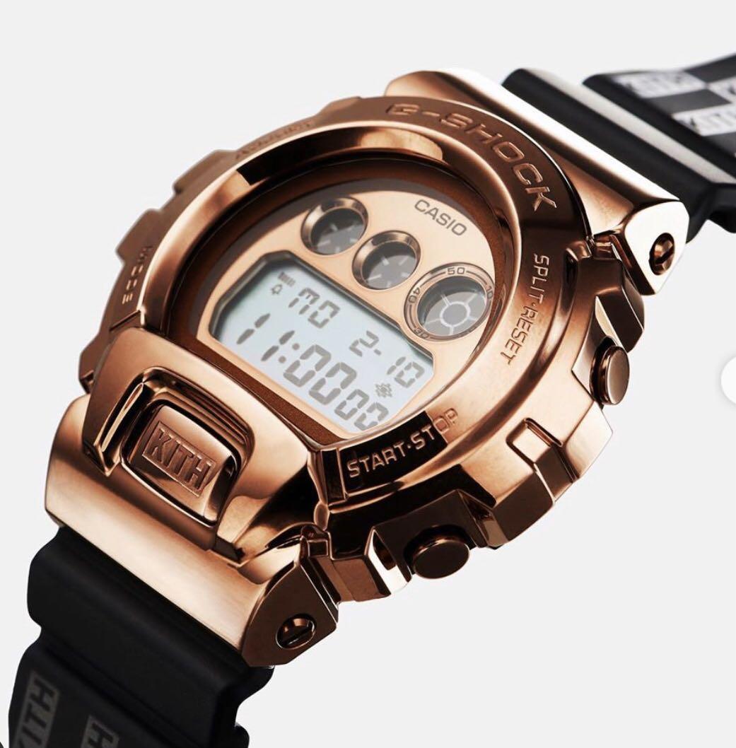 KITH X G-SHOCK GM6900 ROSE GOLD , kith gm6900 , kith dw6900 , G-SHOCK ...