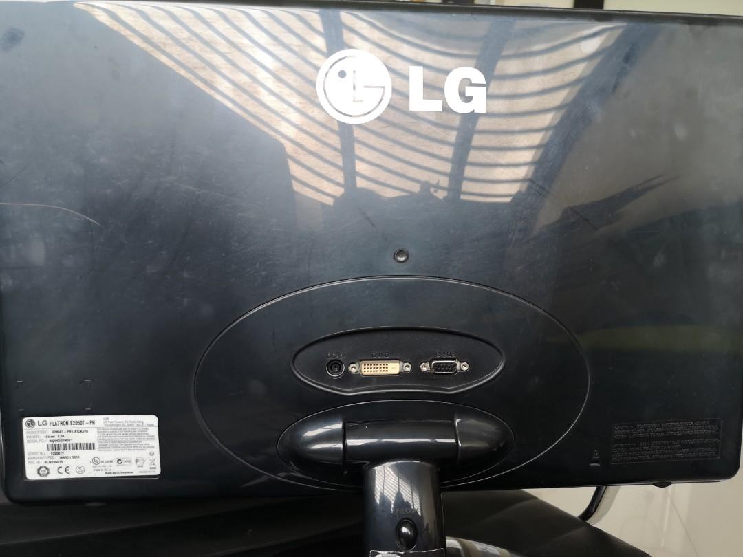 LG Flatron E2050T 20" Wide-screen monitor, Computers & Tech, Parts ...