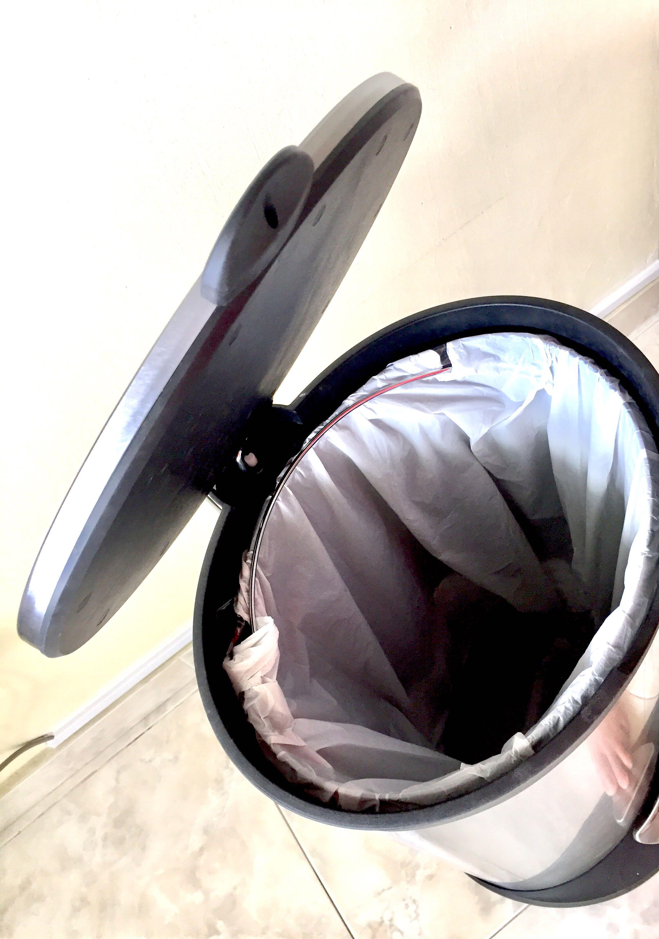 Metro 30L stainless steel oval shape dustbin, Home Appliances ...