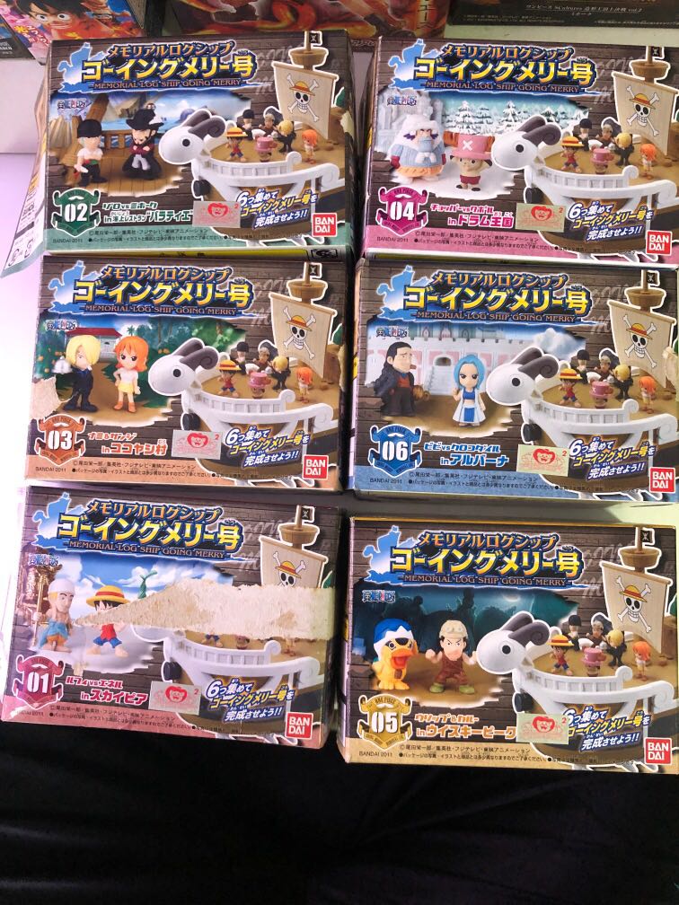 One Piece Going Merry, Hobbies & Toys, Toys & Games on Carousell