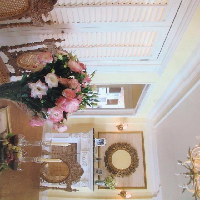Peranakan Dining Table And 6 Chairs, Furniture & Home Living ...