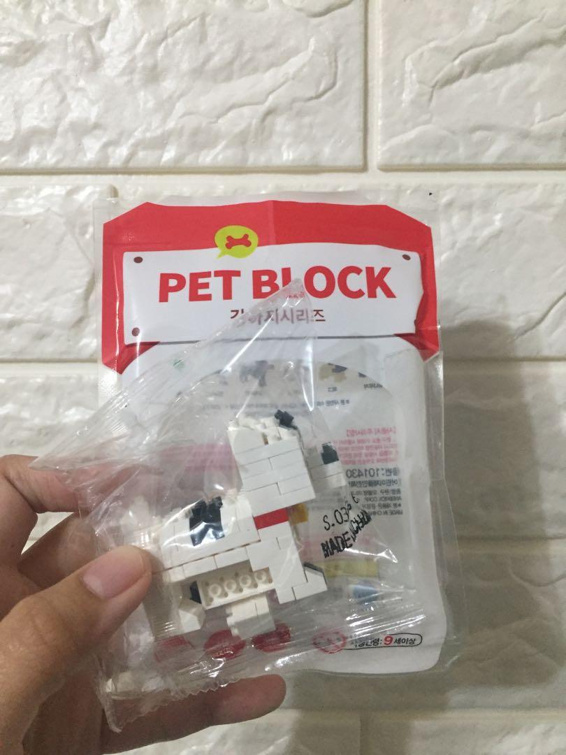 Pet Block Dog Series, Toys & Collectibles, Mainan di Carousell