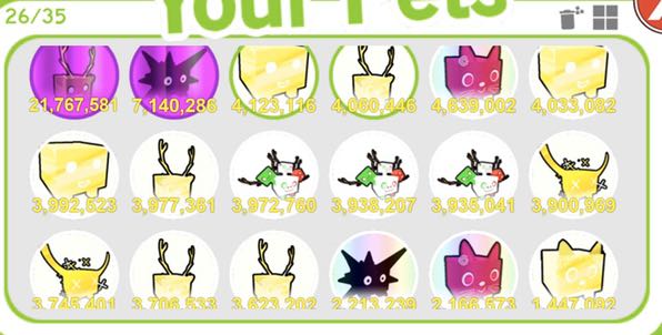 Roblox Pet simulator pets, Toys & Games, Video Gaming, In-Game Products ...