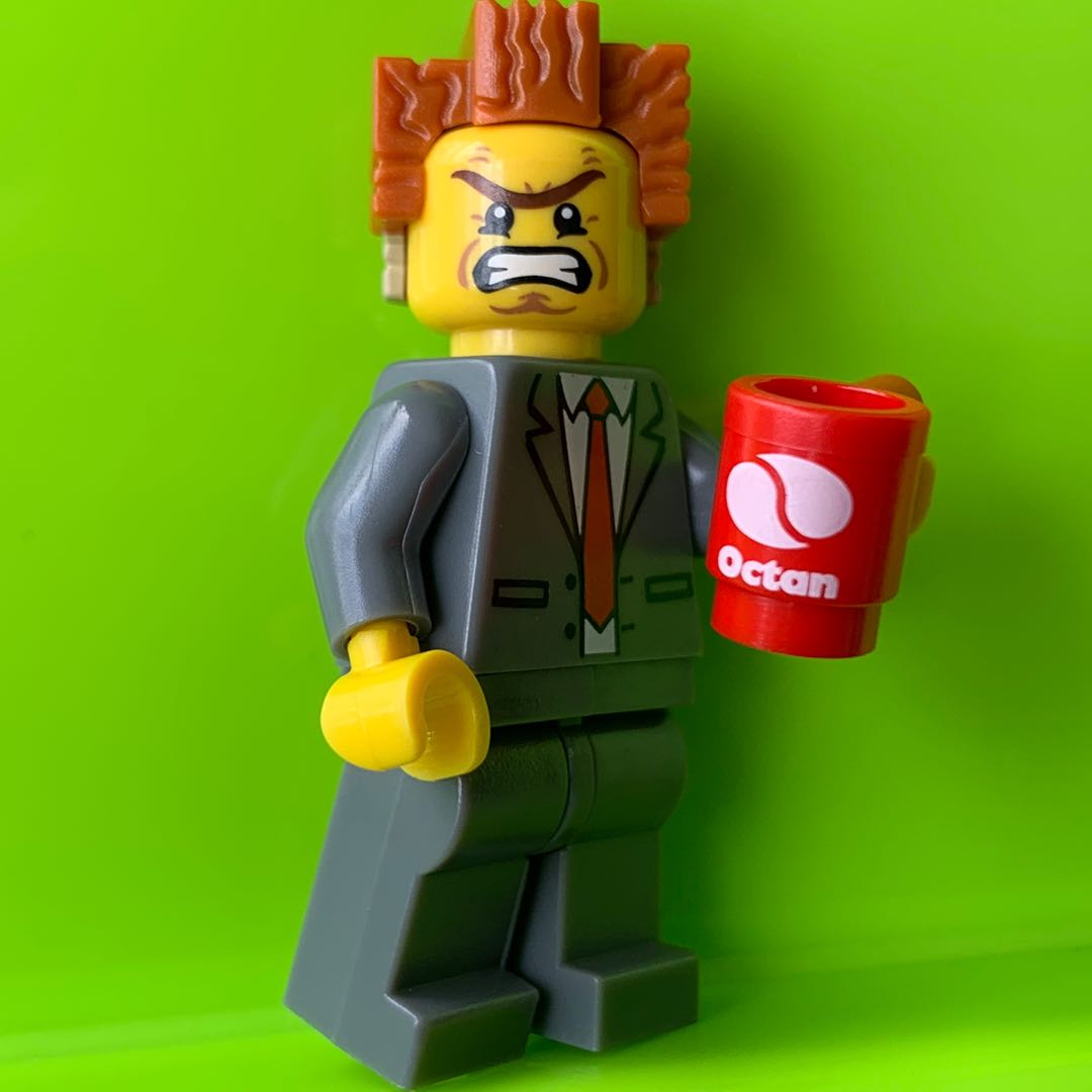 President Business Lego minifigure from Lego Movie series 1, Toys ...