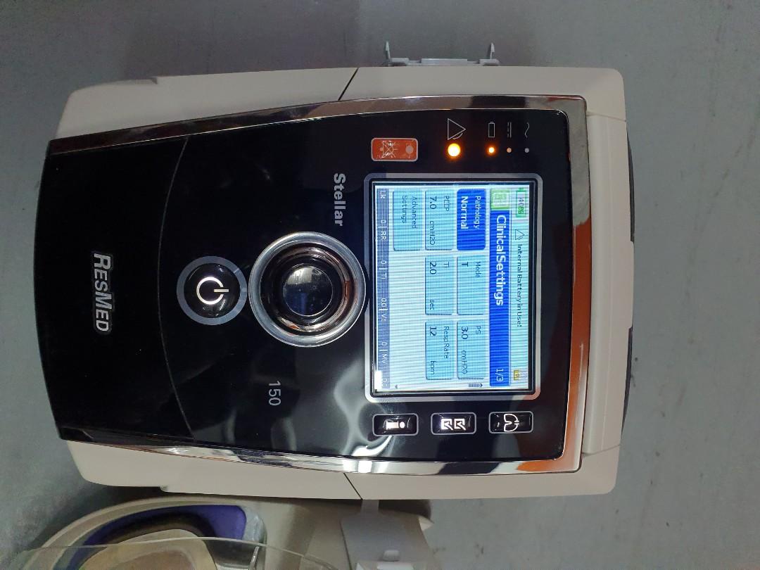 ResMed Stellar 150 Hospital grade Non-Invasive / Invasive CPAP and ...